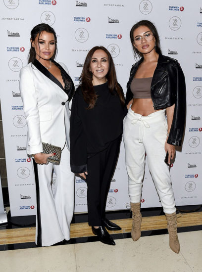 Dünyanın Starları Türk Moda Tasarımcısı Zeynep Kartal Defilesinde
